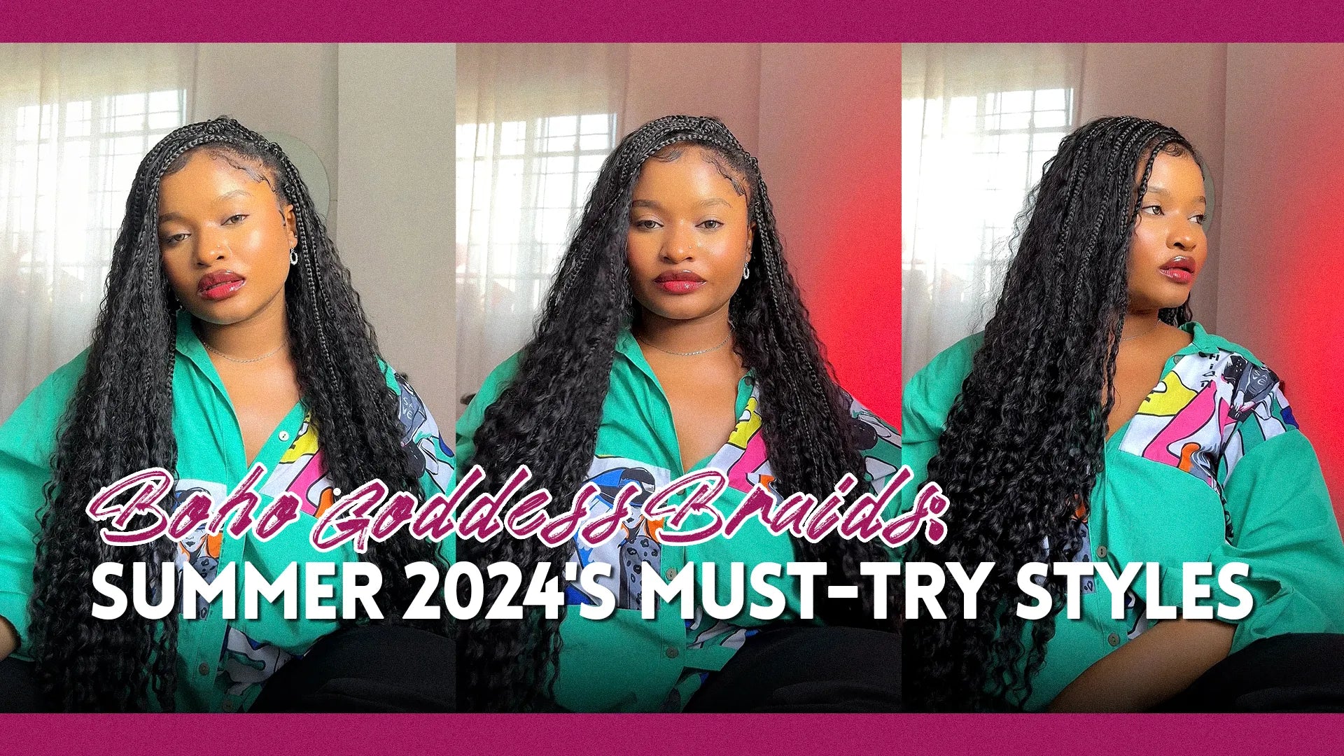 Boho Goddess Braids: Summer 2024's Must-Try Styles – Eayonhair