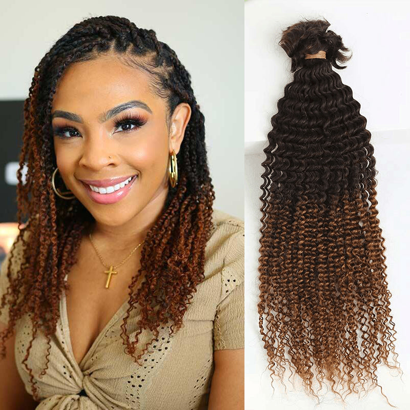 Afro Kinky Curly Human Twist Hair T2/30 color – Eayonhair