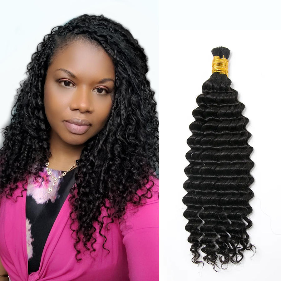 Elevate your hairstyle with double-drawn bulk human braiding hair – Eayonhair