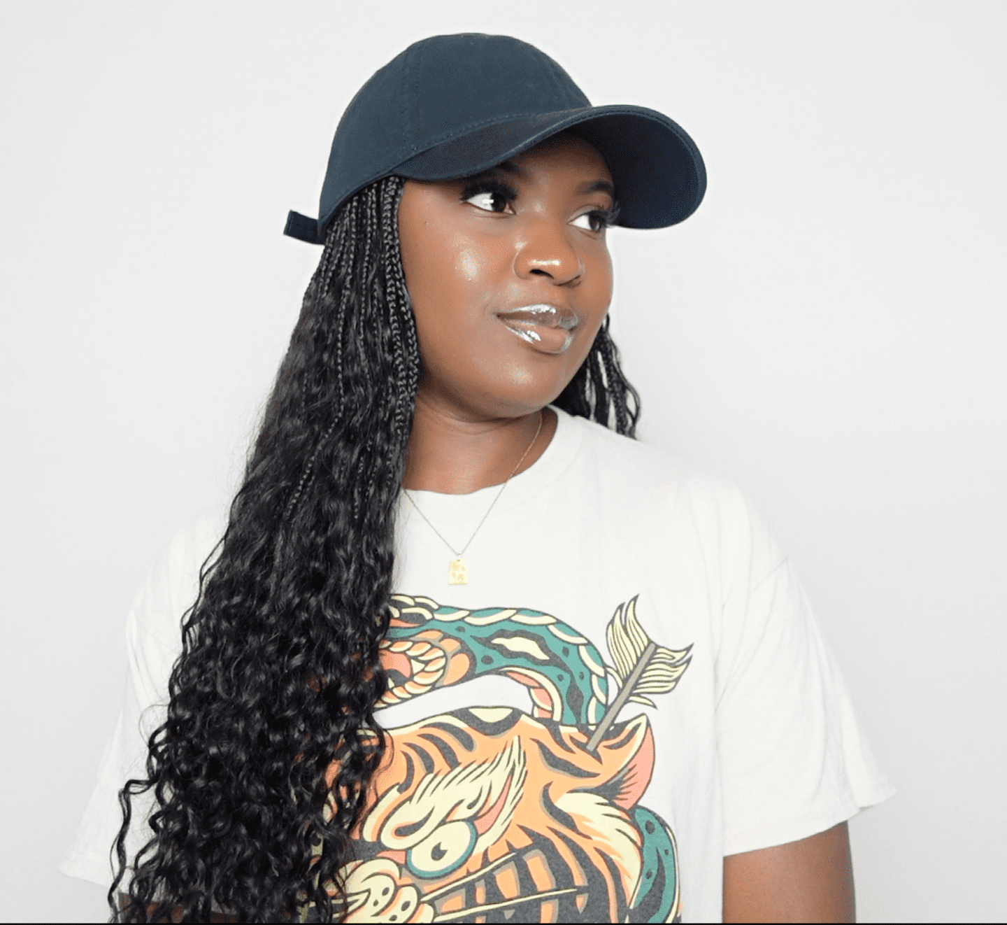 Grab & Go Boho Style Braids Cap Hat Wig – Eayonhair
