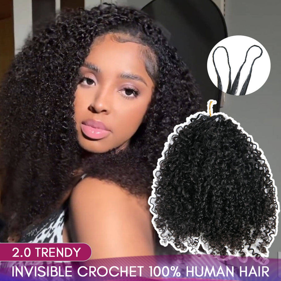 Buy Lightweight Crochet Human Hair-Deep Wave & Body Wave & Water Wave ...