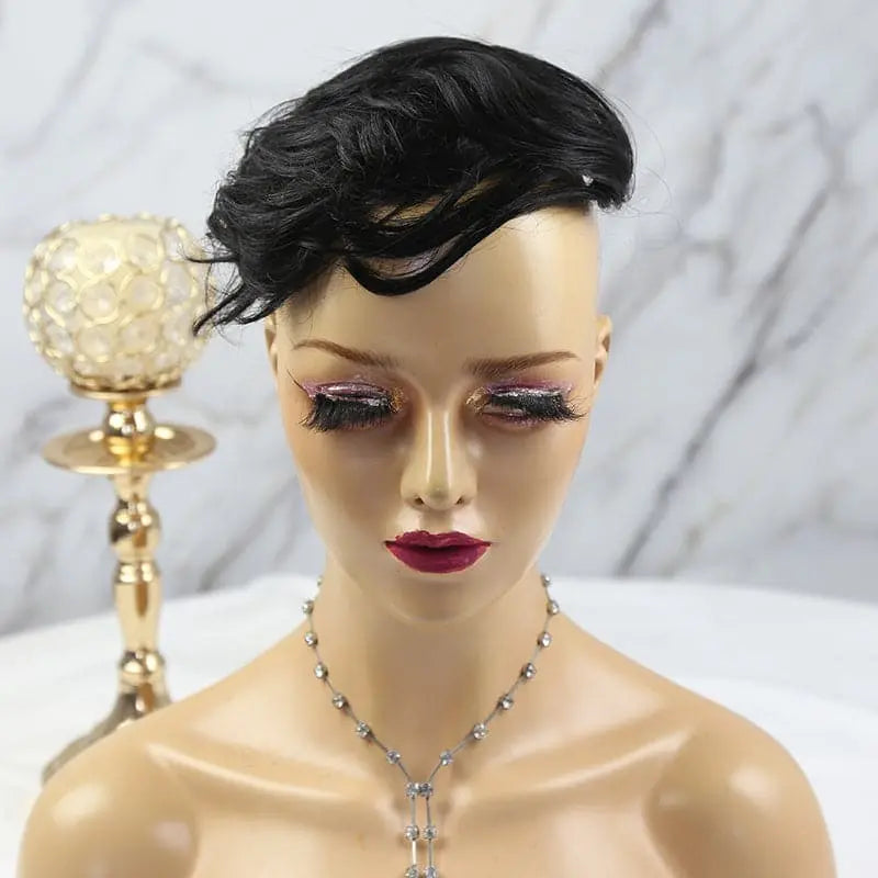 Removable Sideswept Quickweave Unit #1 Jet Black – Eayonhair